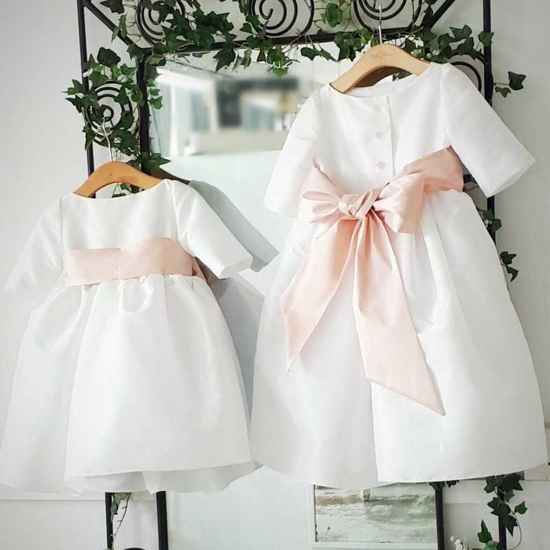 Claire Winter flower girl dress - Little Eglantine