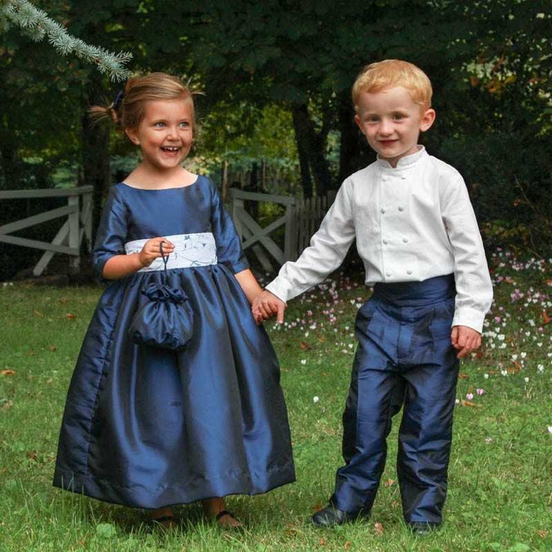 Claire Winter flower girl dress - Little Eglantine